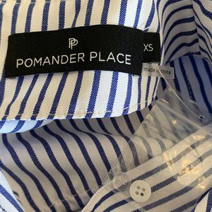 Tuckernuck/Pomander Place | Dresses | Pomander Place Blue Striped Dress ...